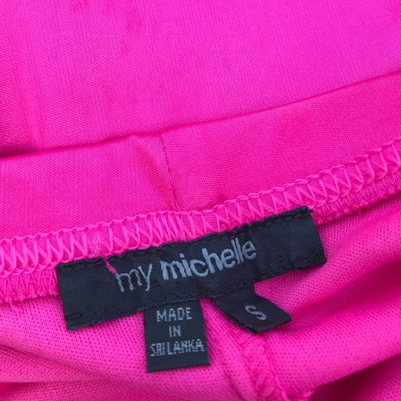 My Michelle | Dresses | My Michelle Pink Satin Formal Dress | Poshmark